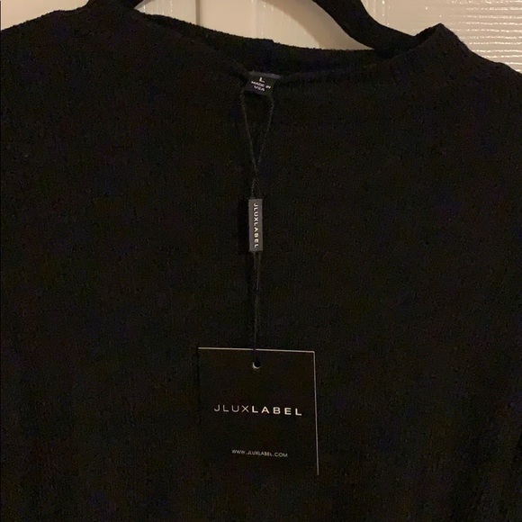 JLUXLABEL | Tops | Nwt Jluxlabel Black Kimber High Neck Bodysuit | Poshmark